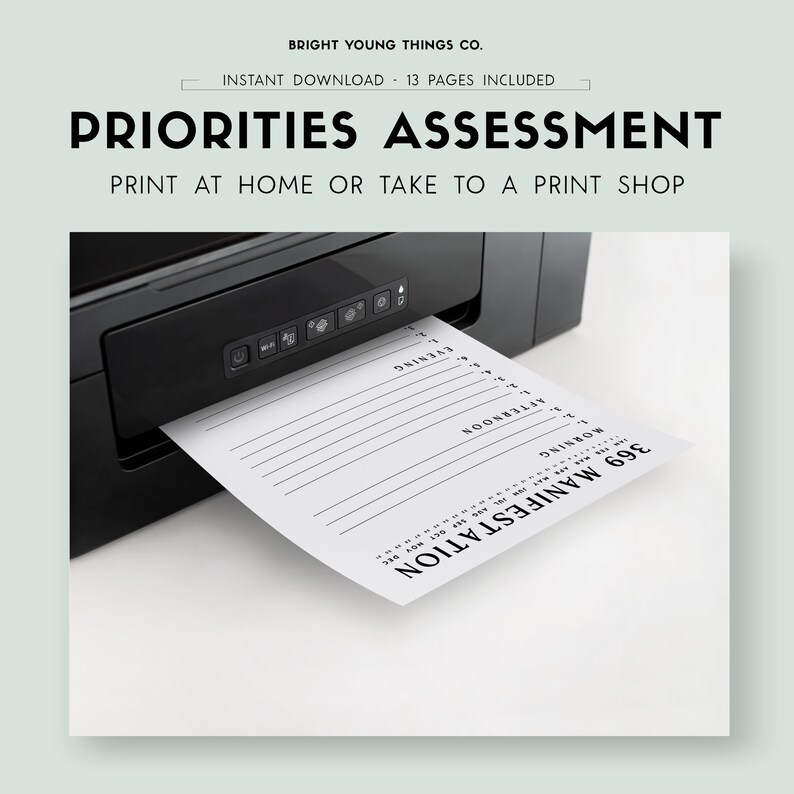 Priority Planner, Productivity Planner, Work From Home, A5 Planner ...