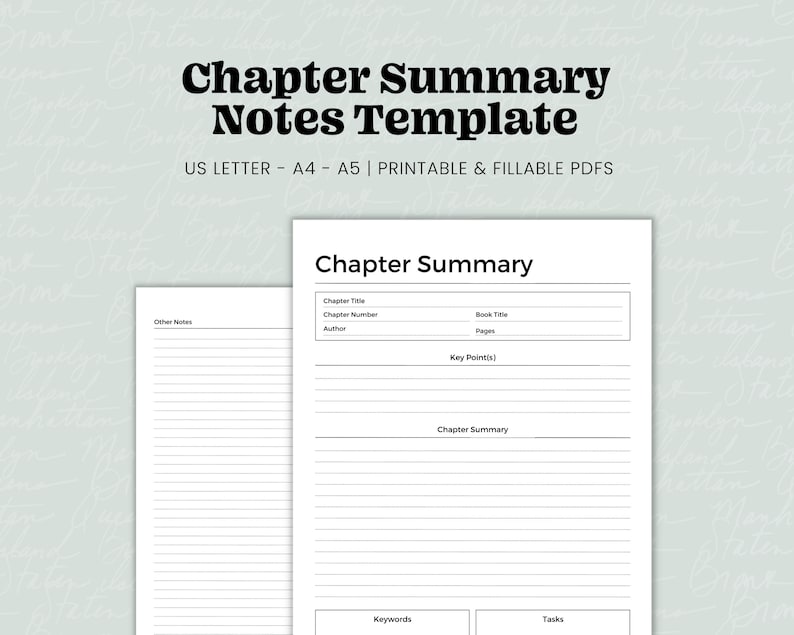 Book Chapter Notes, Reading Worksheet, Study Worksheet, Chapter Outline ...