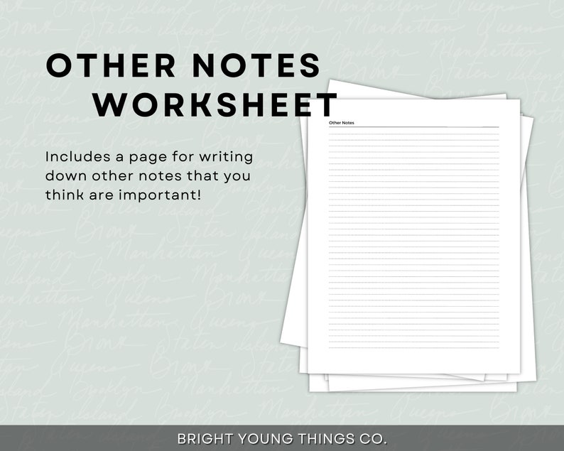 Reading Notes Worksheet, Book Notes Printable, Reading Log Printable ...