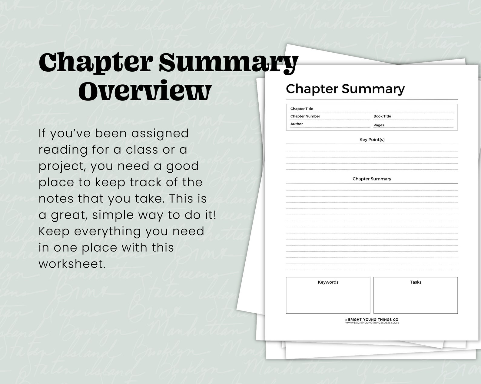 Book Chapter Notes, Reading Worksheet, Study Worksheet, Chapter Outline ...