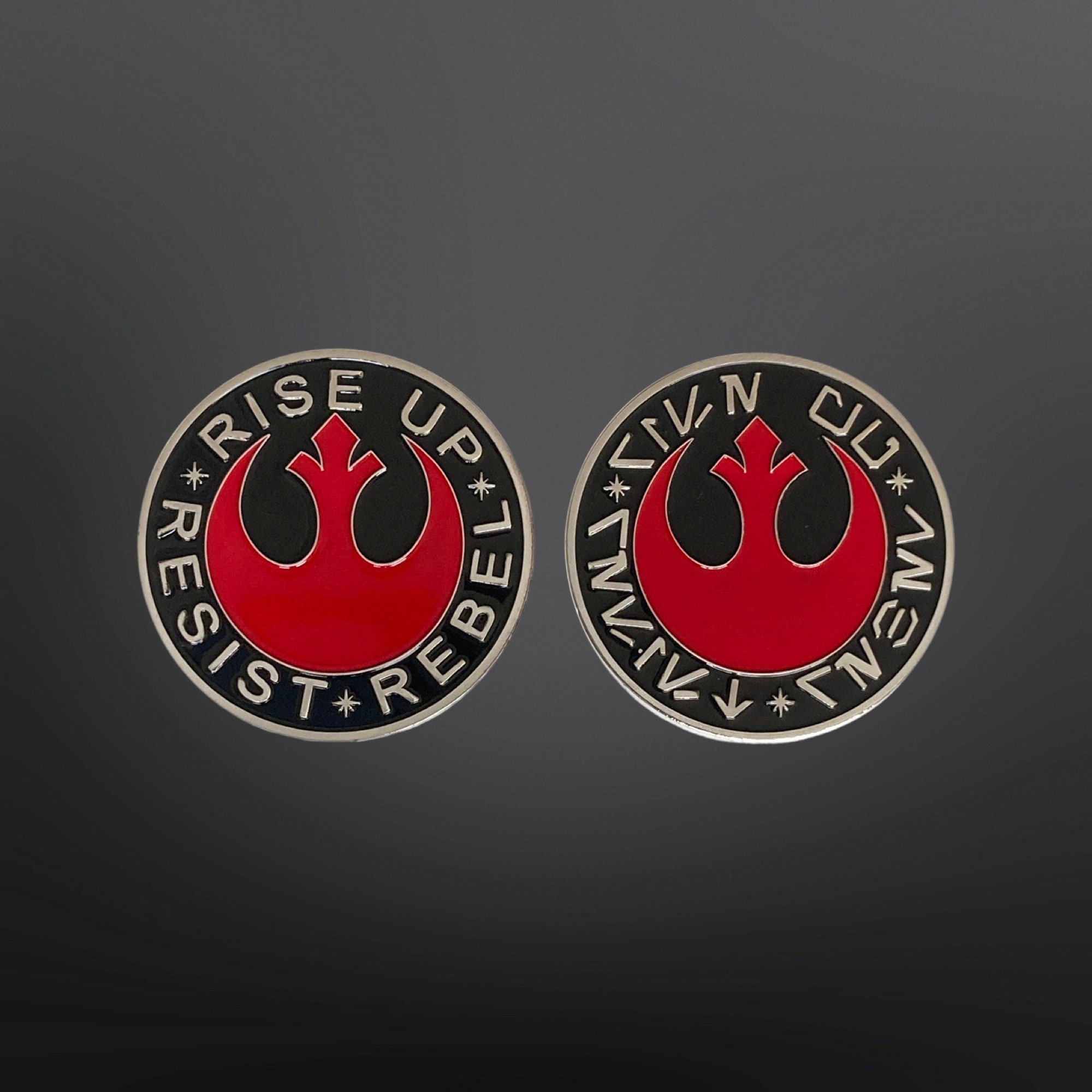 Rebel Resistance Challenge Coin - Etsy
