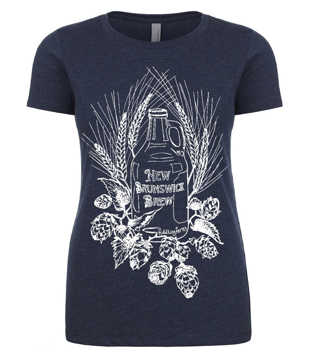 New Brunswick Brew Craft Beer T Shirt - Ladies T Shirt - Local Brew ...