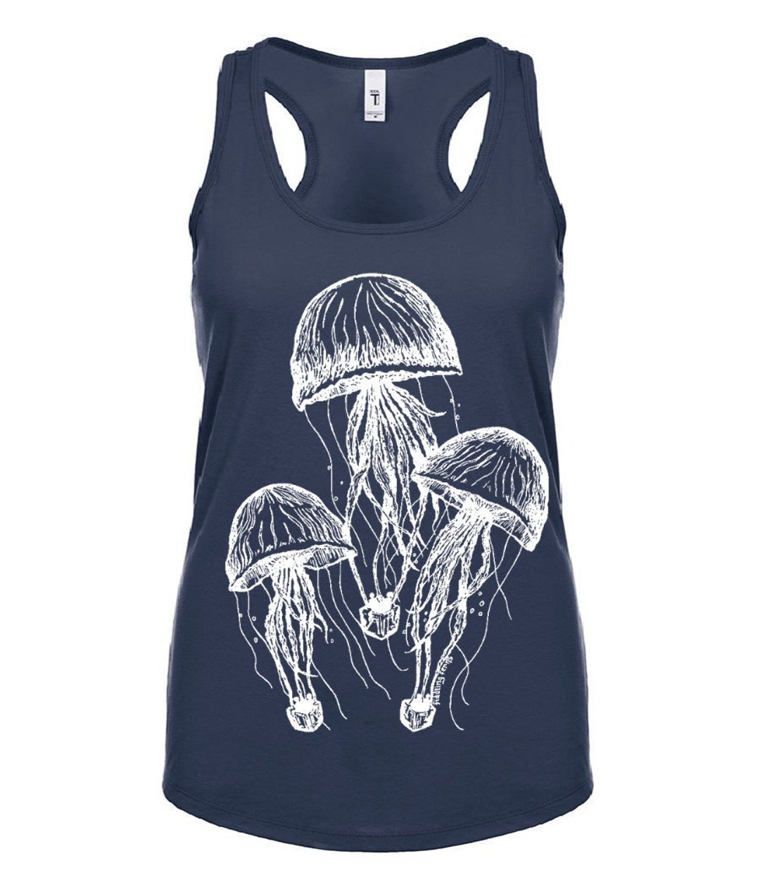 Jellyfish Tank Top - Jellyfish Shirt - Nautical Tank Top - Sea ...