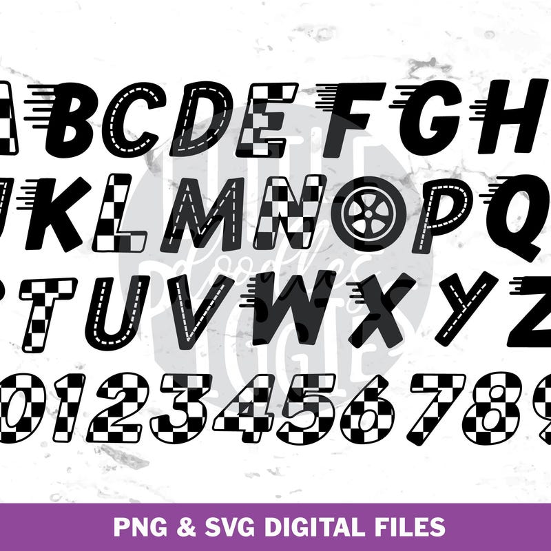 Race With the Letter - Etsy