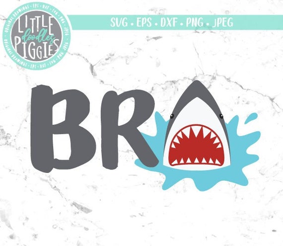 Shark Birthday Bro Svg Png Cutfile Shark Brother SVG Bro - Etsy