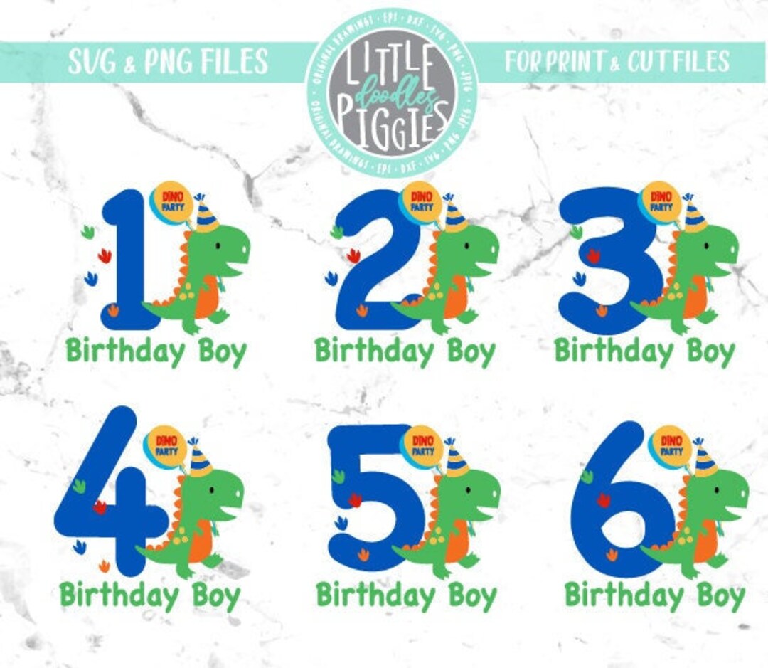 Dino Party Birthday Boy Bundle - Etsy