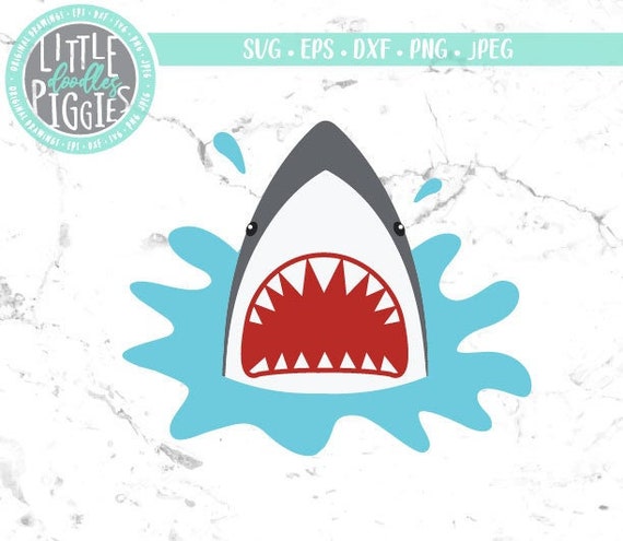 Shark Head SVG Cut Printable Image Photo - Etsy