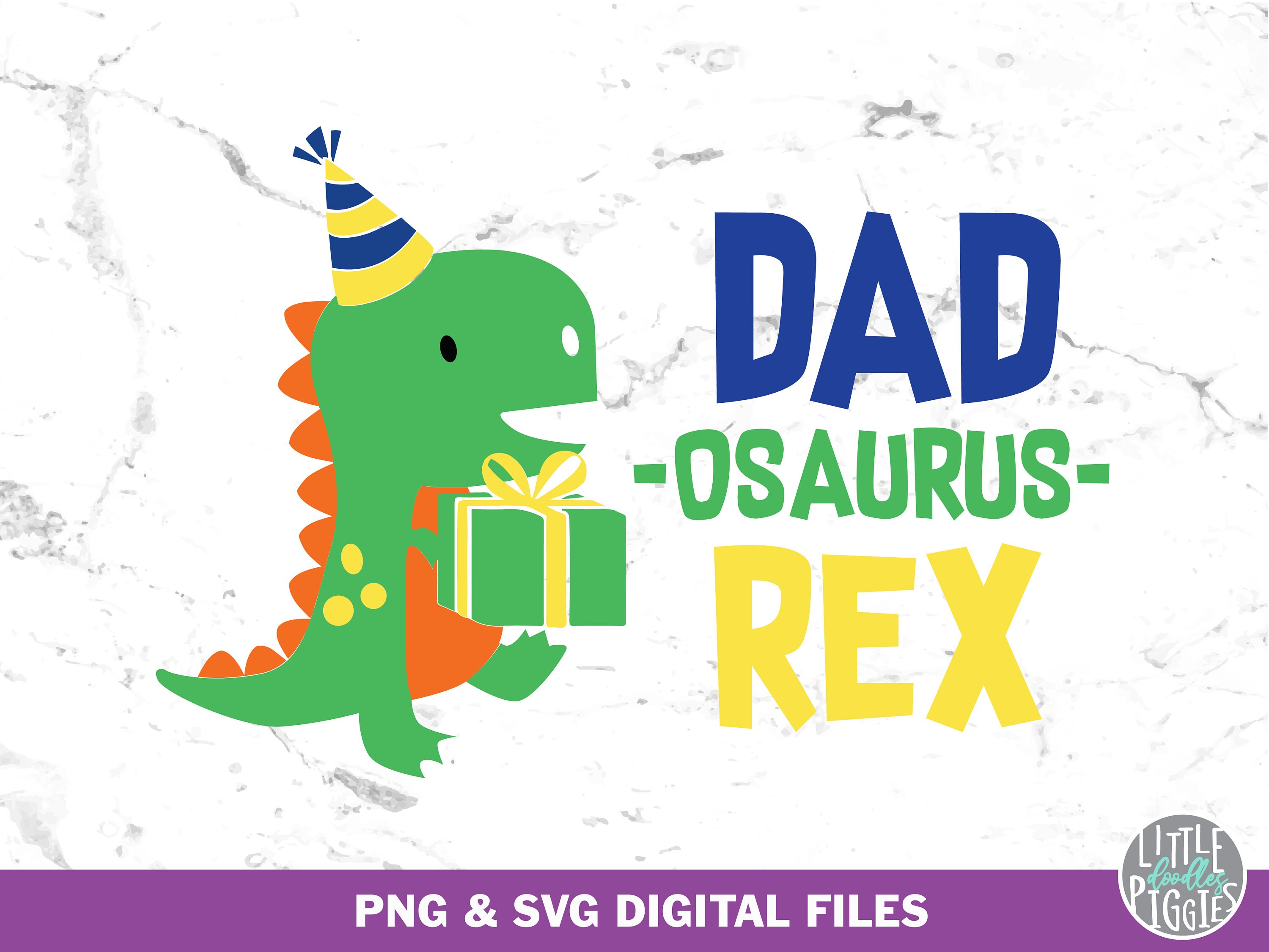 Dad-saurus Dad Osaurus Rex SVG PNG Cut File, Dino Dad Sublimation ...