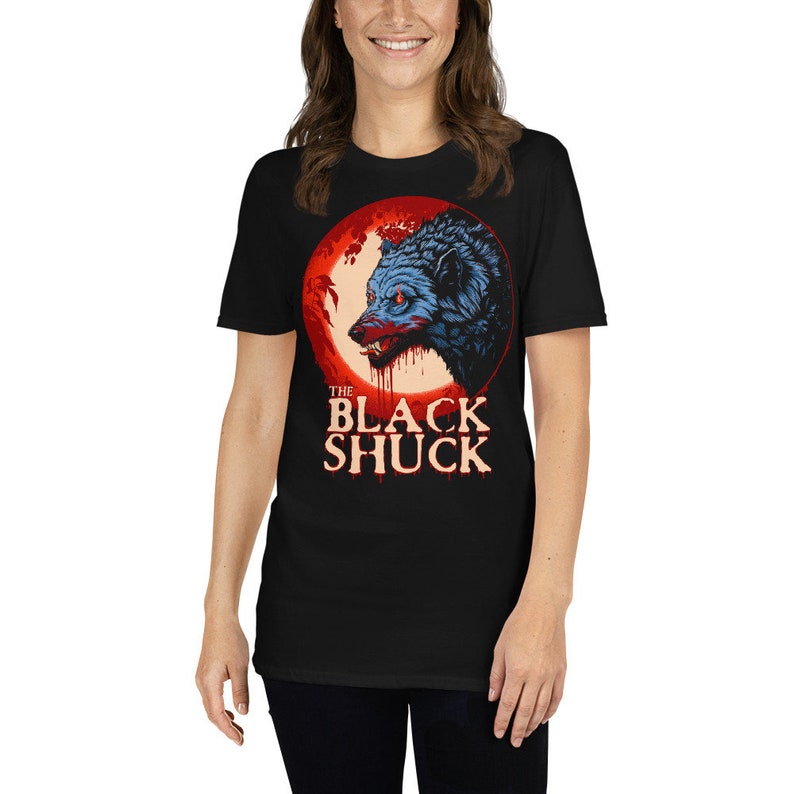 Black Shuck Dog Wolf Short-sleeve Unisex T-shirt - Etsy