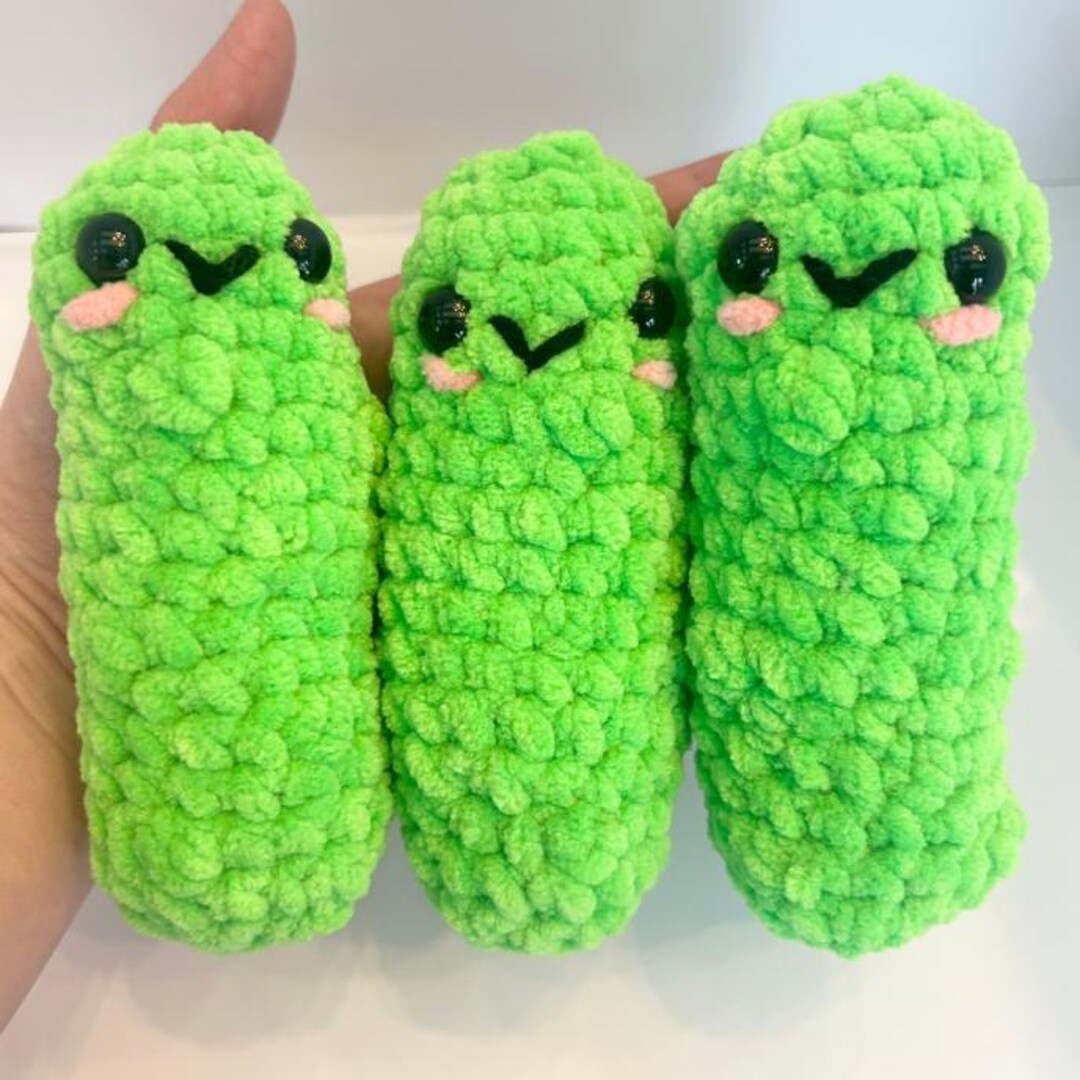 Crochet Pickles/keychain - Etsy