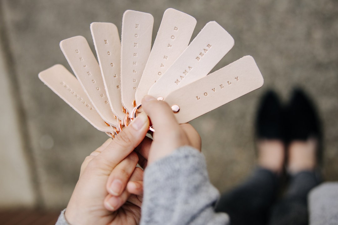 Rose Gold Custom Keychain - Etsy