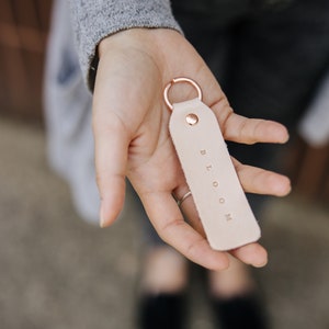 Rose Gold Custom Keychain - Etsy