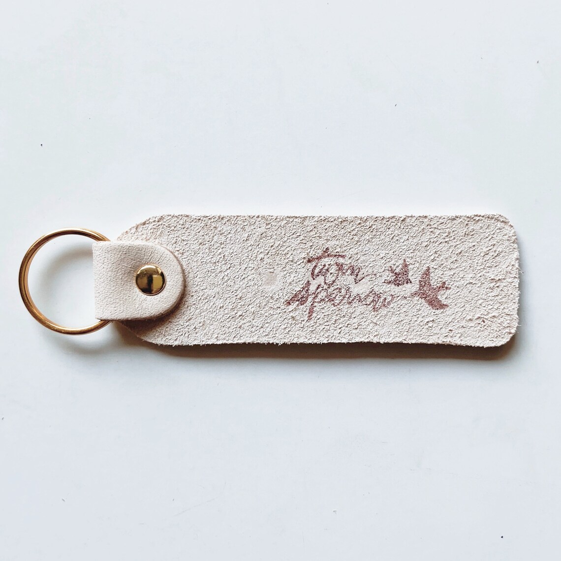 HOME SWEET HOME Scripted Keychain | Etsy