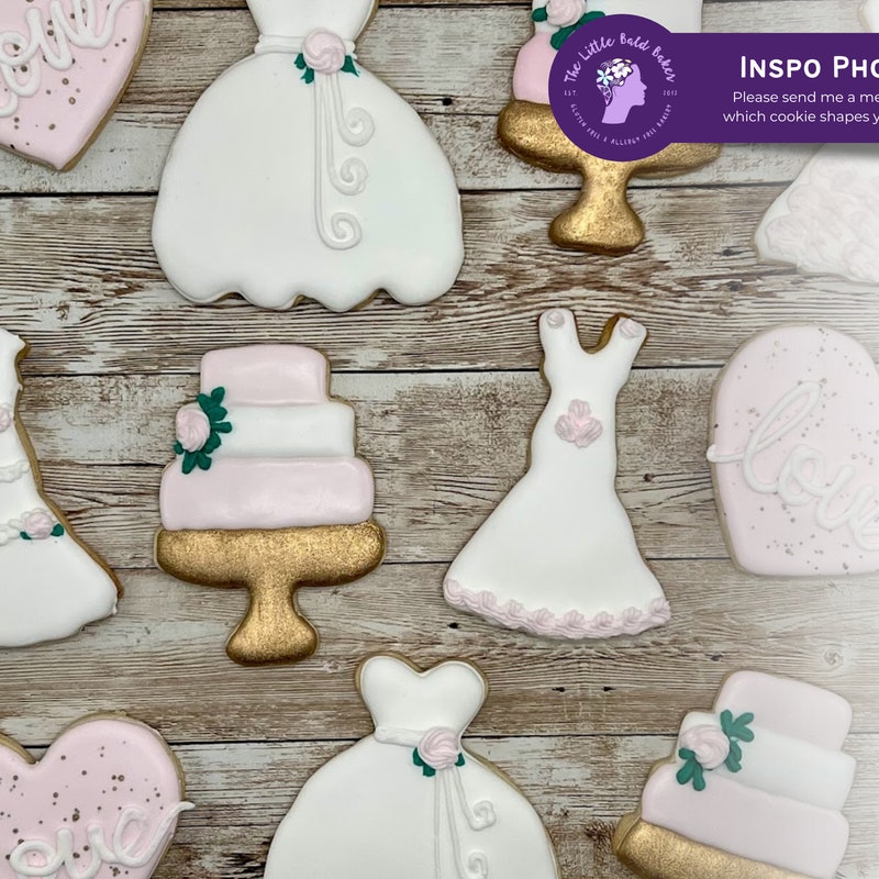Custom Wedding Cookies - Etsy
