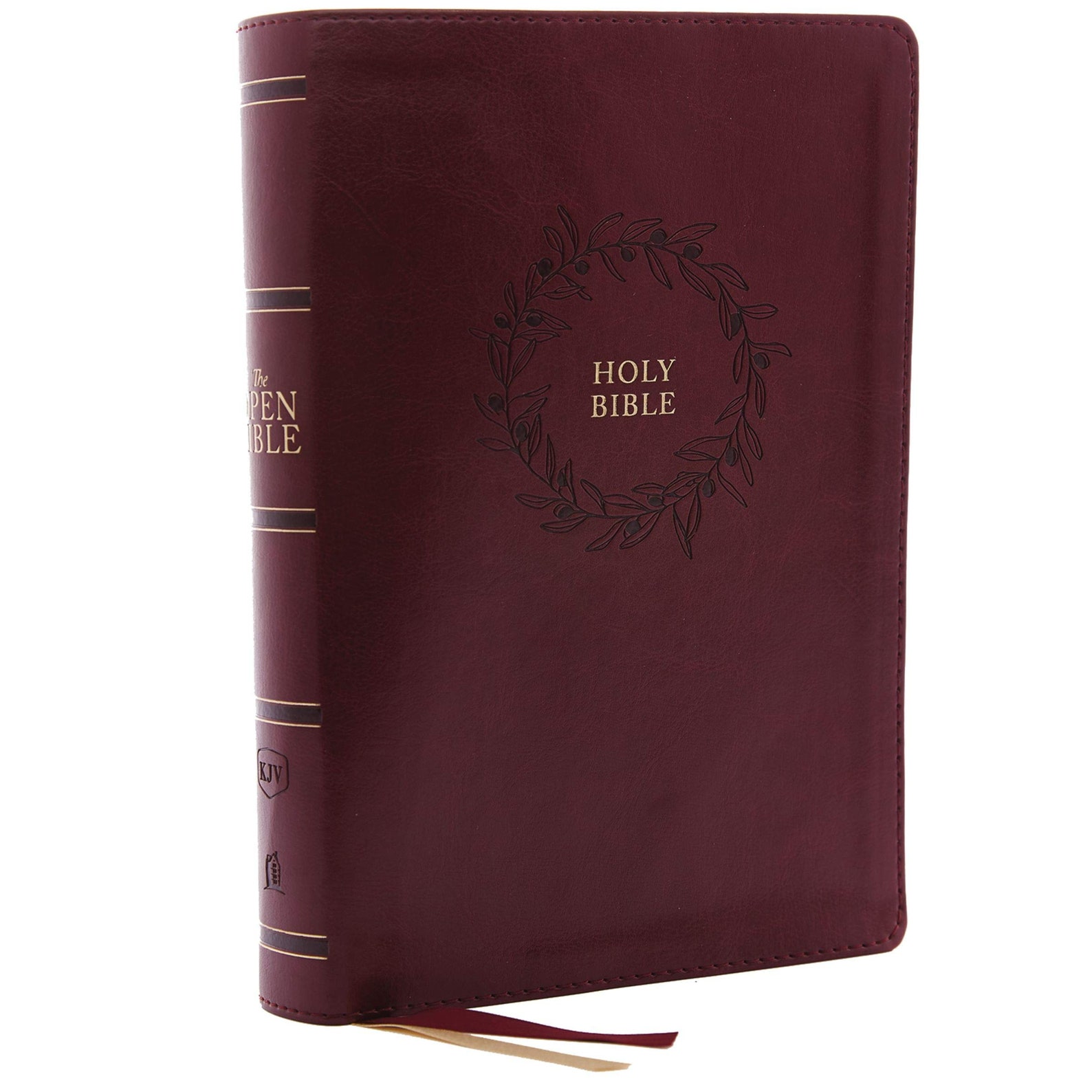 PERSONALIZED *** the KJV Open Bible - Comfort Print - Soft Leather-look ...