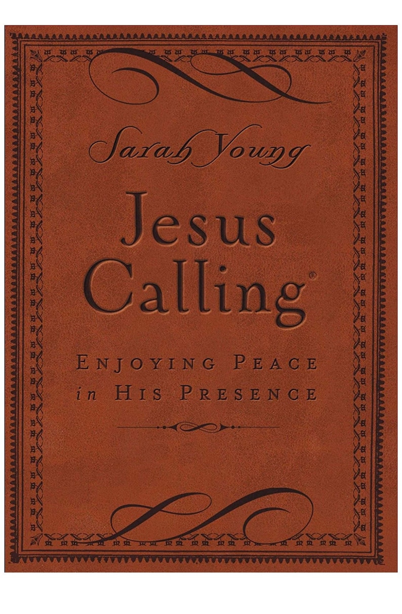 PERSONALIZED *** Jesus Calling - Deluxe Edition - Soft Leather-look ...
