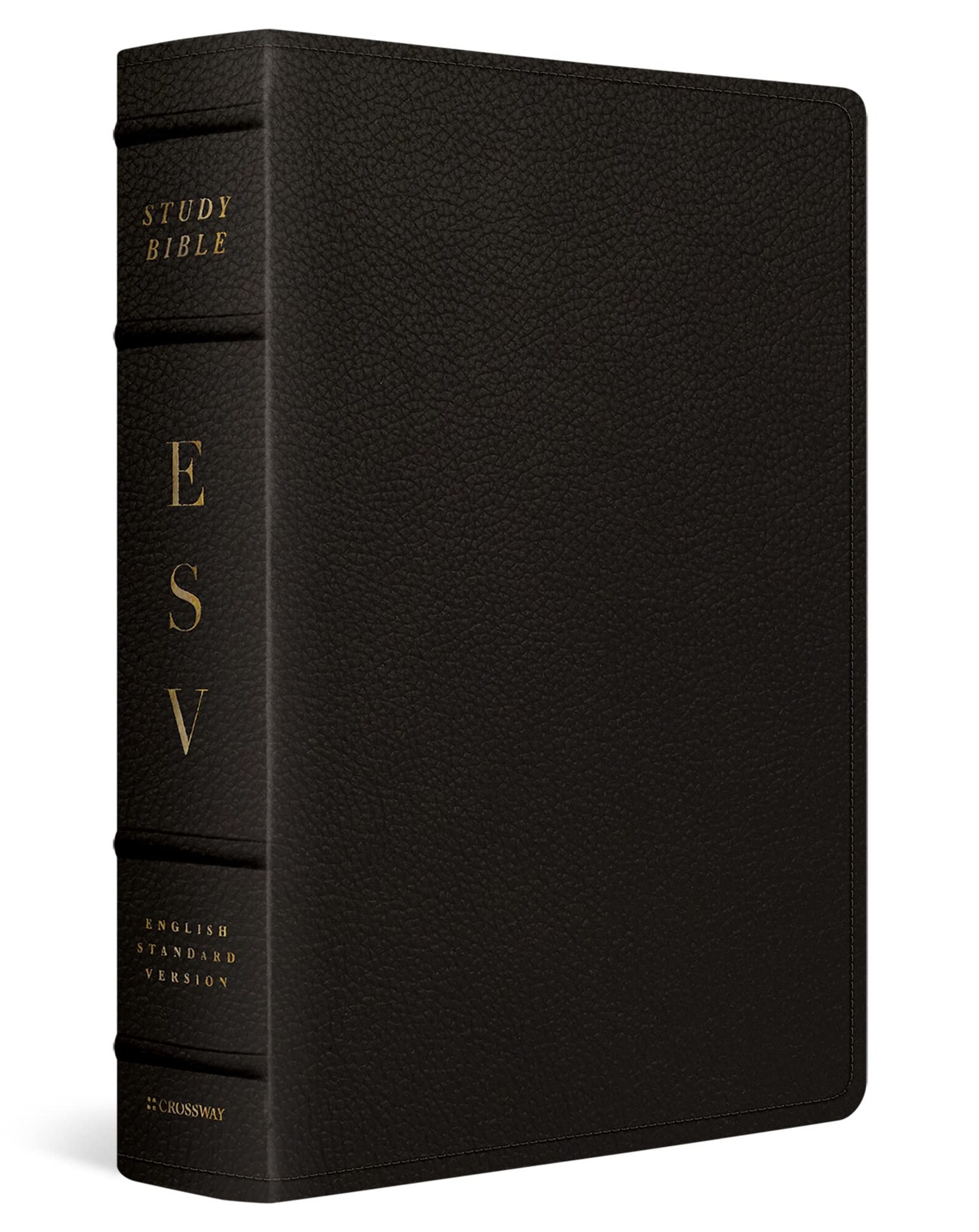 PERSONALIZED *** ESV Study Bible - Genuine Buffalo Leather - Brown ...