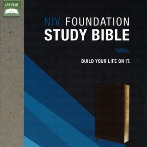 PERSONALIZED *** NIV, Foundation Study Bible - Leathersoft - Brown ...