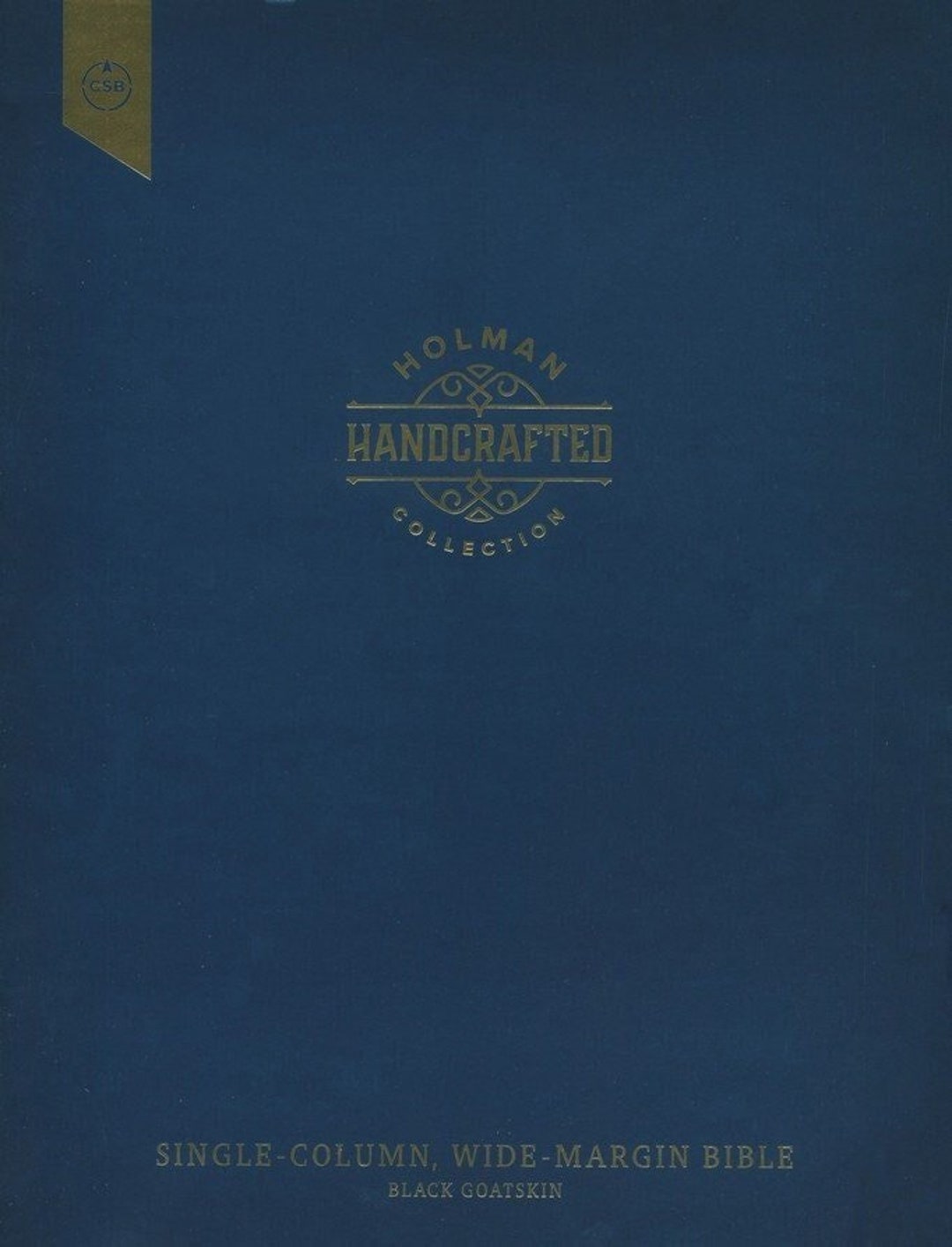 Personalized CSB Goatskin Leather Bible: Wide-margin, Single-column - Etsy