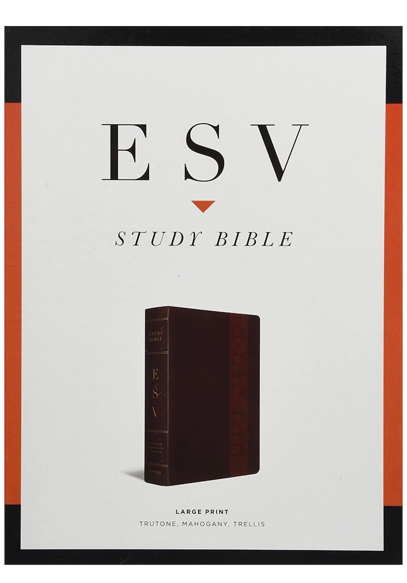 PERSONALIZED ESV Study Bible Large Print Trutone - Etsy