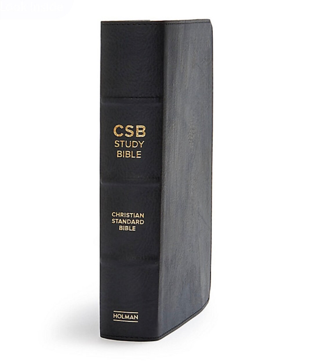 PERSONALIZED CSB Study Bible Black Leathertouch Indexed. - Etsy
