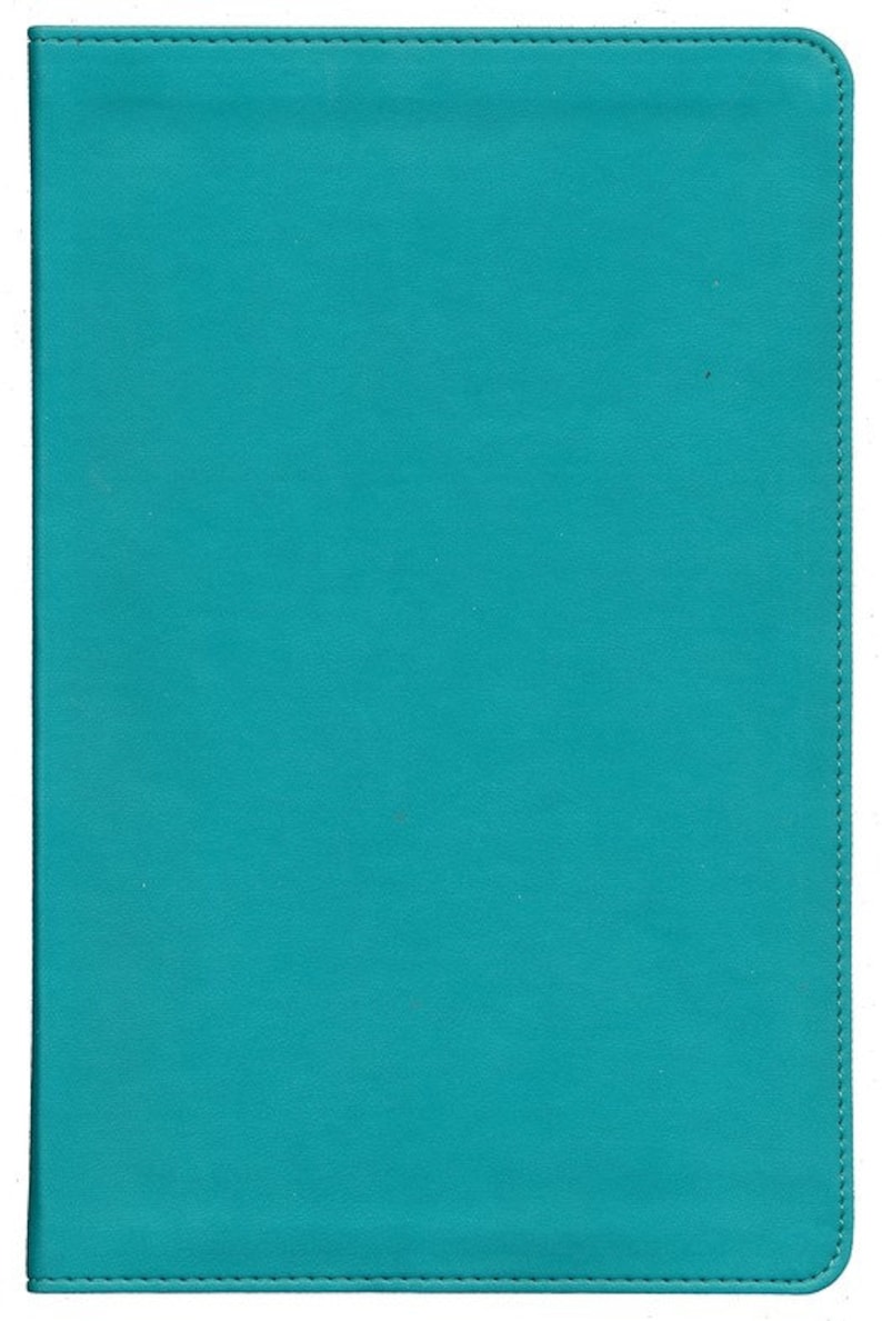 PERSONALIZED ESV Student Study Bible Trutone Turquoise - Etsy