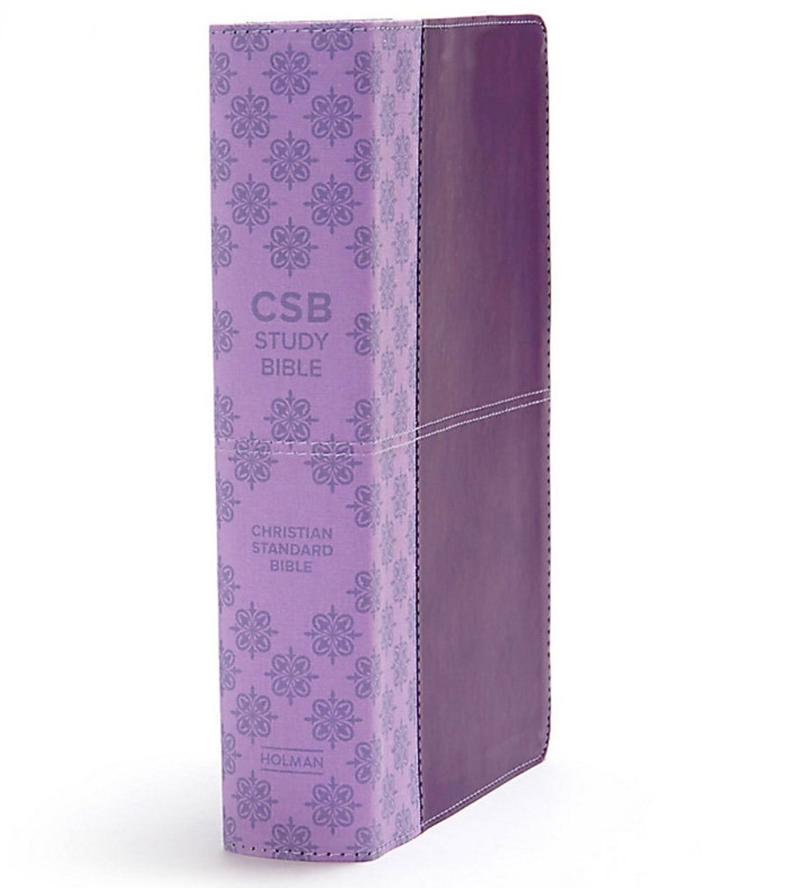 PERSONALIZED CSB Study Bible Purple LeatherTouch | Etsy