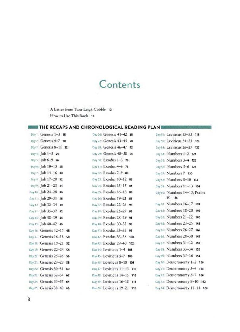 Personalized Bible Recap: Deluxe Sage Floral Edition, One-year Guide - Etsy