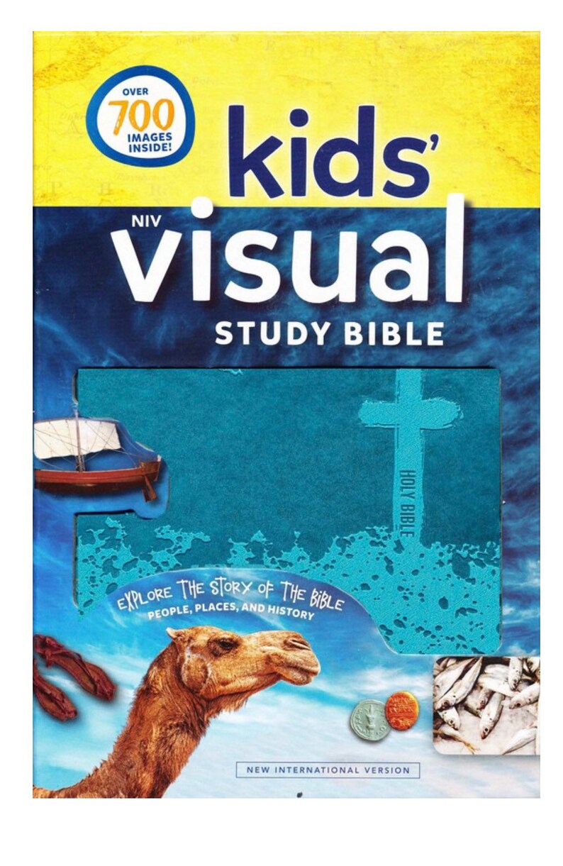 PERSONALIZED NIV Kids' Visual Study Bible Imitation - Etsy