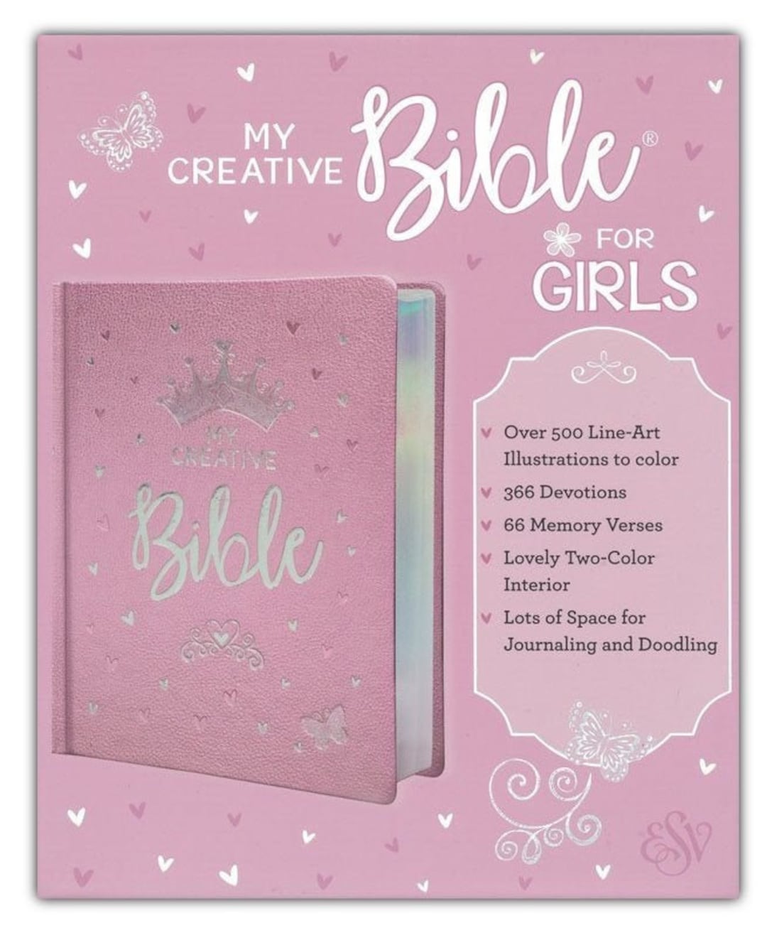 PERSONALIZED ** ESV - My Creative Bible for Girls - Hardcover ...