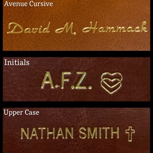 PERSONALIZED Bible Name Plate, Silver, Gold Custom Name Imprint - Etsy