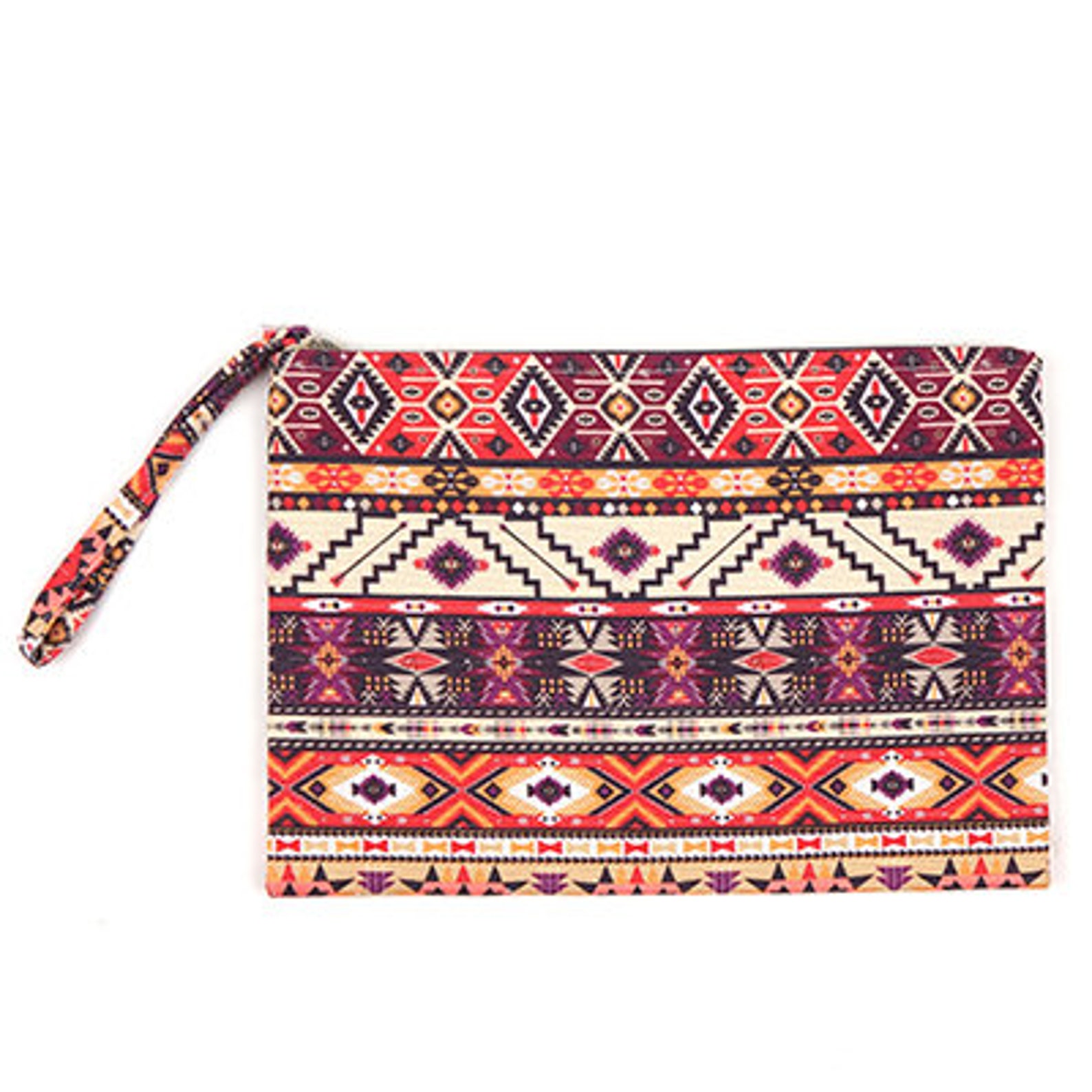 Hand Sewn Native Inspired Cloth Wallet Pouch With Handle - Etsy