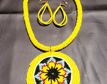 Native American Rope Necklace - Etsy