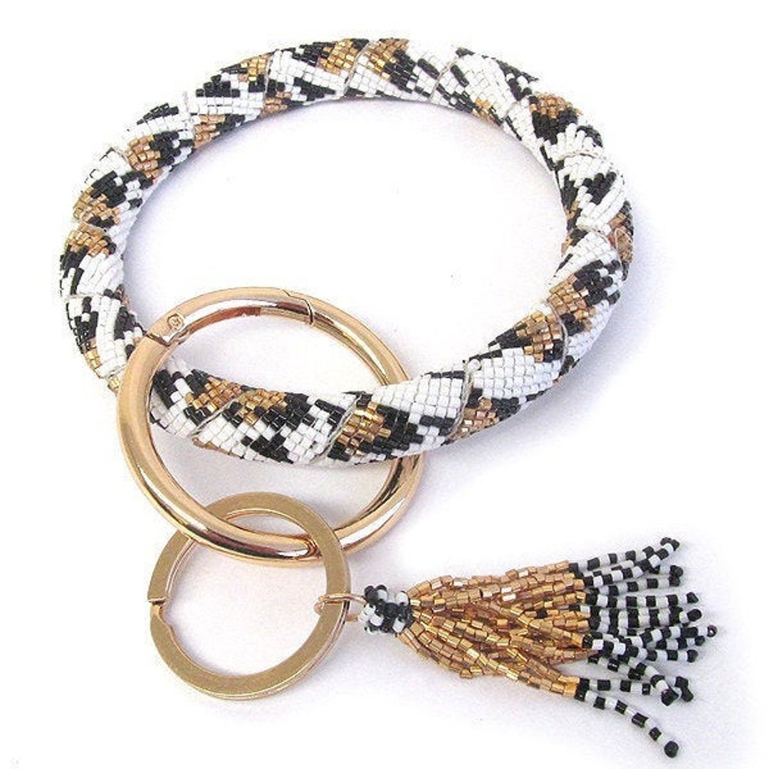 Hand Made Beaded Key Ring/key Ring/accessories/gifts for Her - Etsy