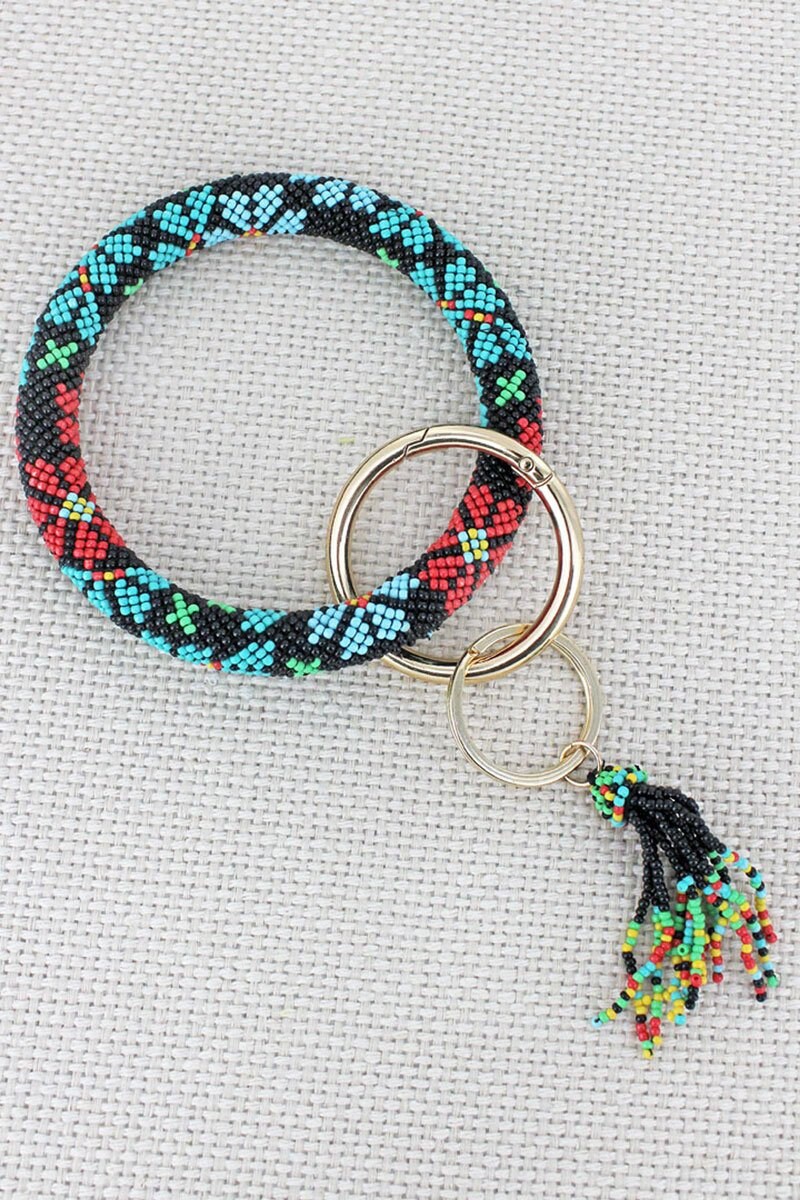 Hand Made Beaded Key Ring/key Ring/accessories/gifts for Her - Etsy Ireland