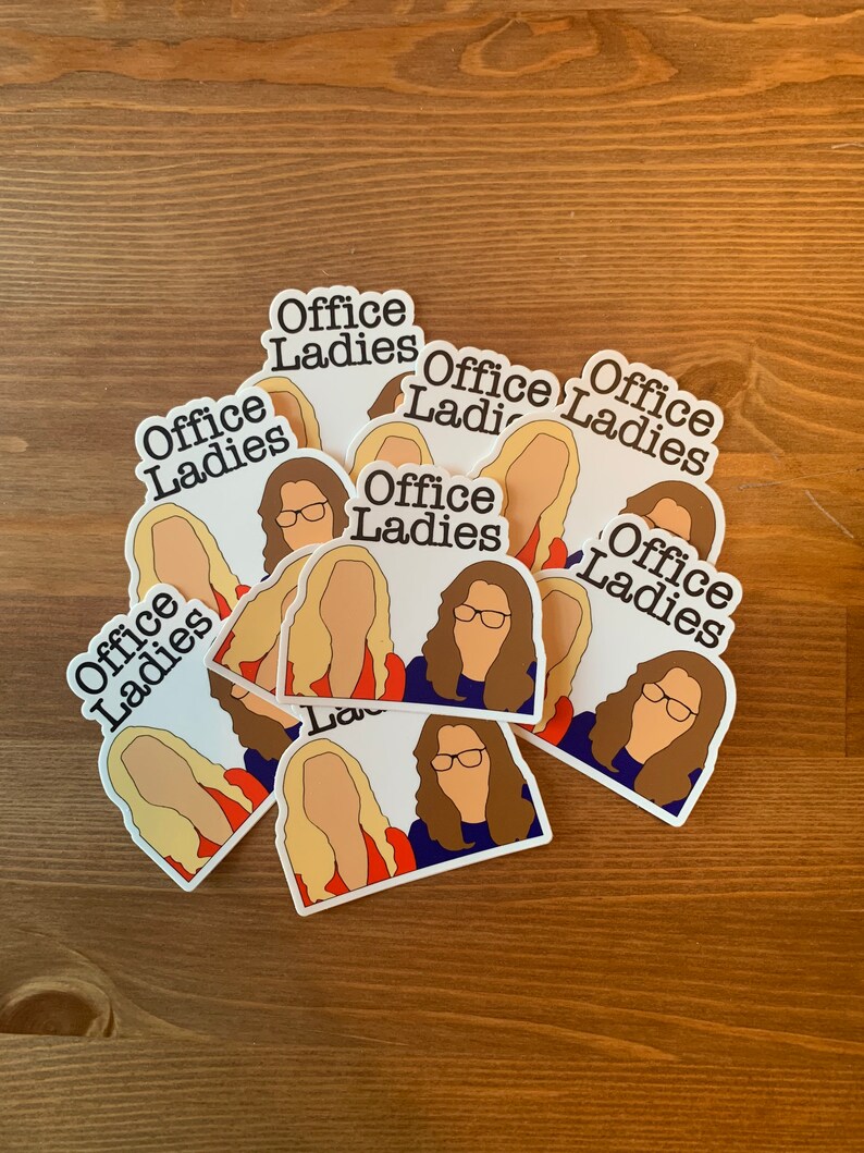 Office Ladies Sticker//the Office//office Ladies - Etsy Sweden