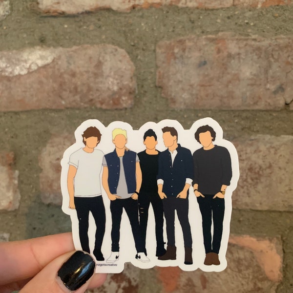 One Direction Stickers - Etsy