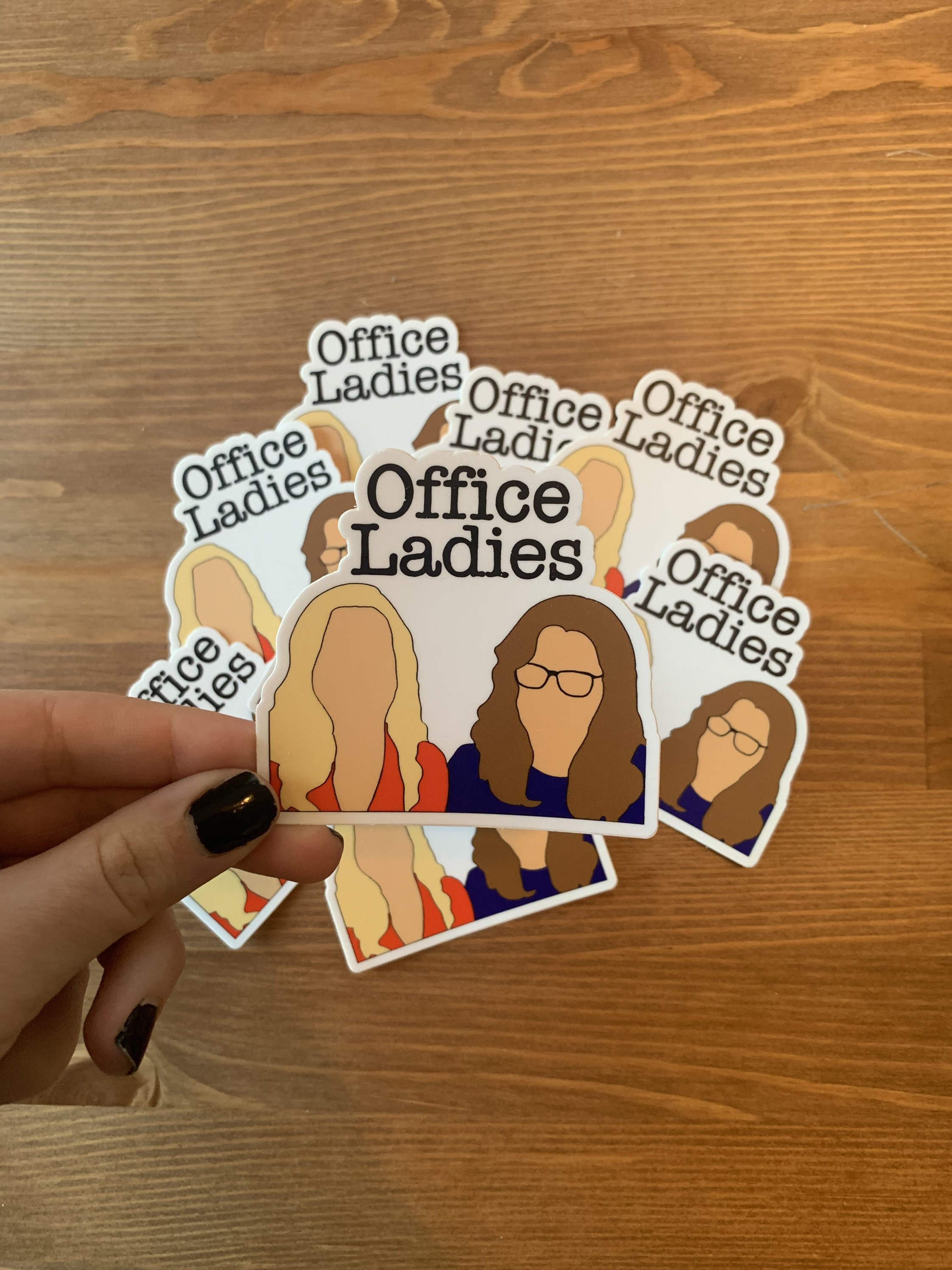 Office Ladies Sticker//the Office//office Ladies - Etsy Sweden