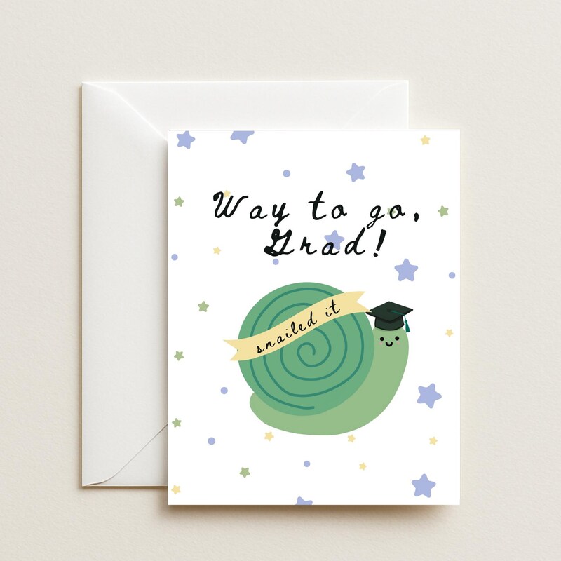Way to Go Card - Etsy
