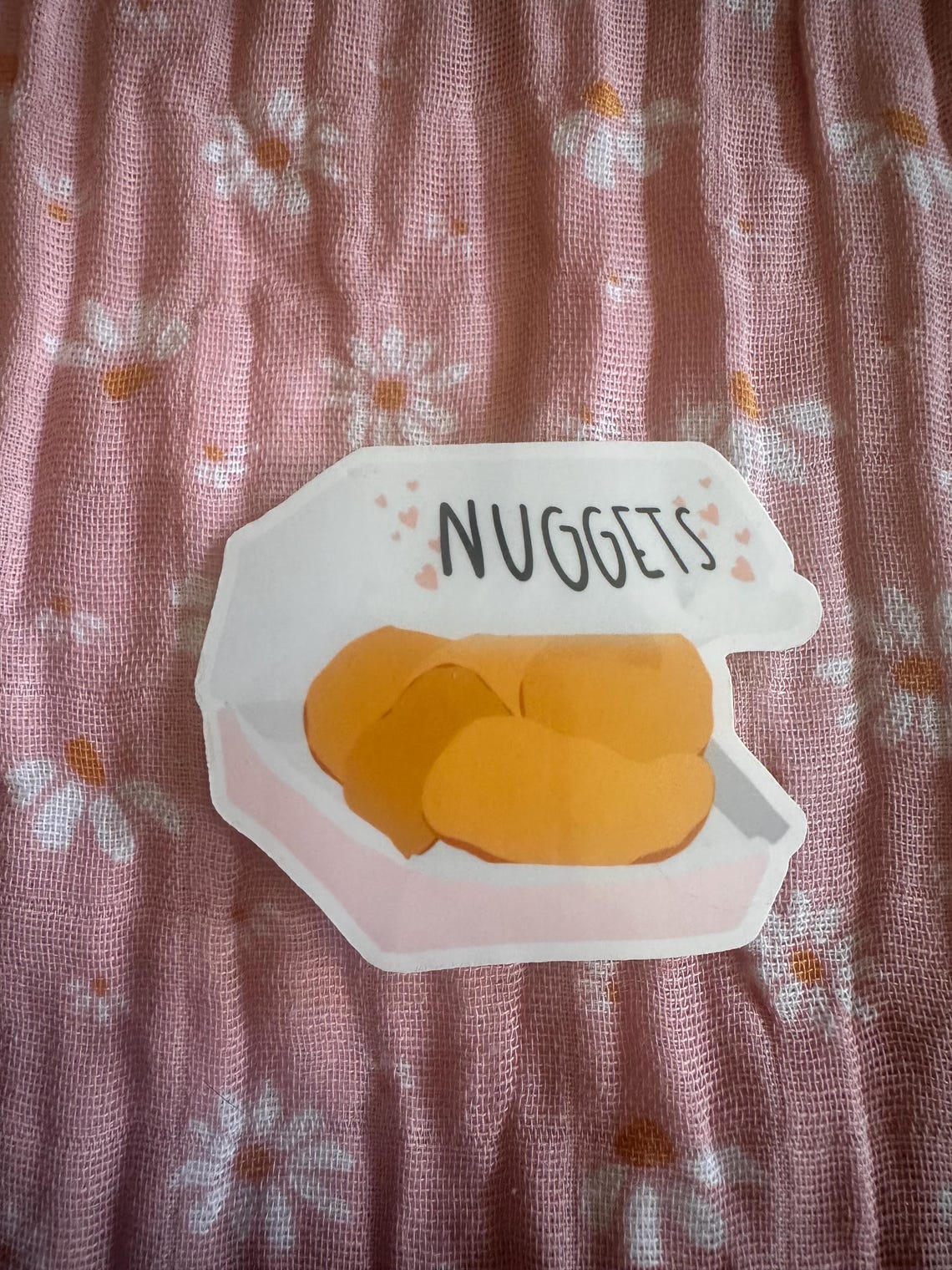 Chicken Nuggets Waterproof Sticker: Fast Food Decal - Etsy