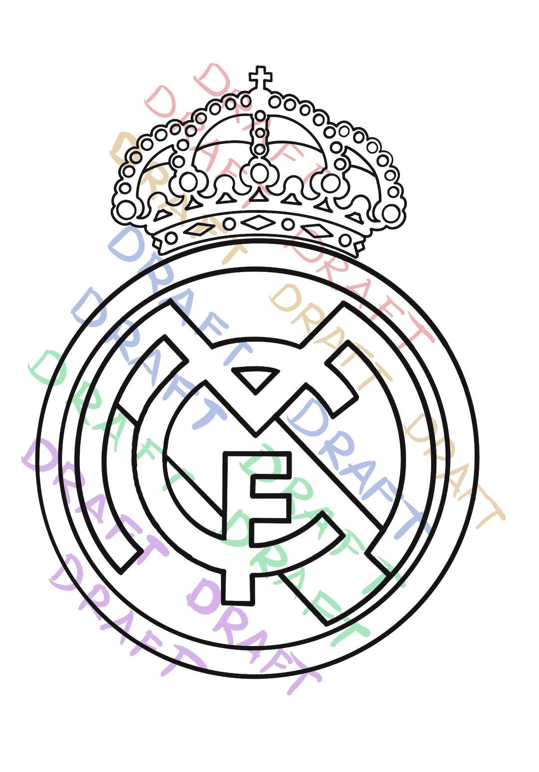 SVG & PNG Real Madrid - Etsy España