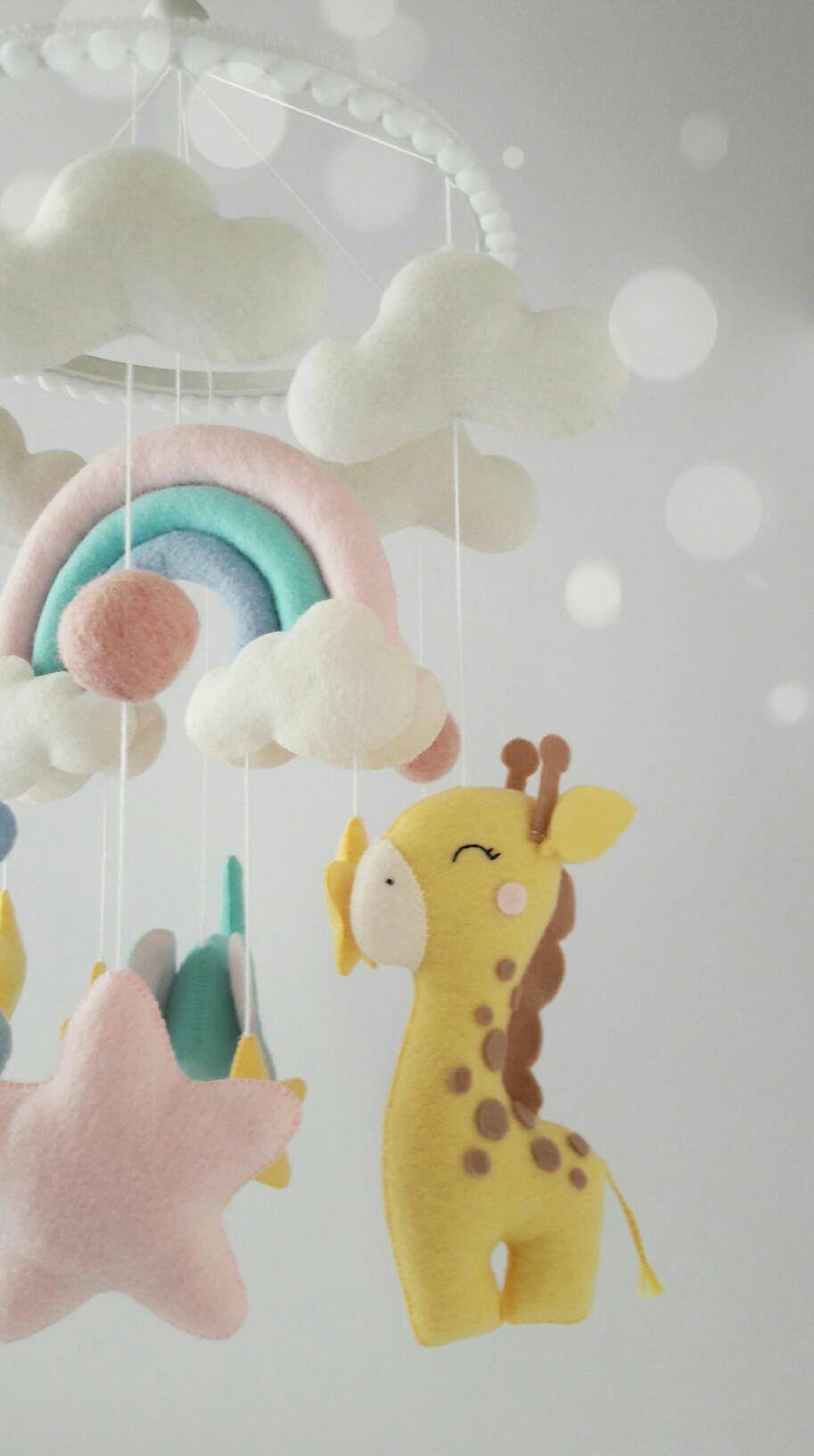 Crib Mobile With Animals, Safari Baby Mobile,safari Nursery Decor ...