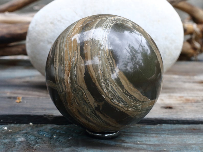 3.2 SENGILITE ARGILLITE SPHERE Rare Collectible - Etsy