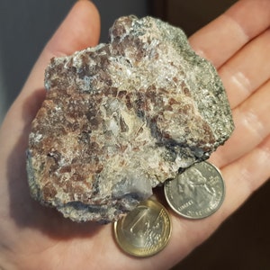 262g Andalusite With Muscovite and Quartz | Collectible Specimen - Etsy