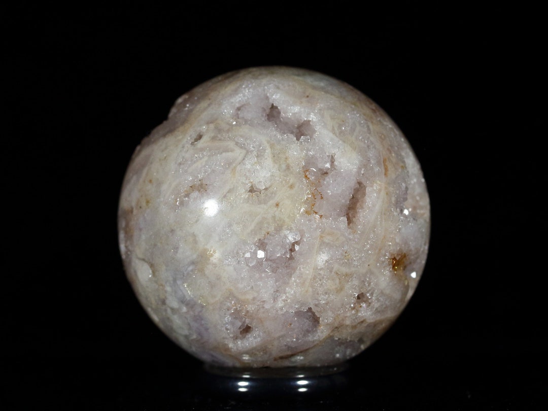 1.8" AMETHYST Geodes With BARITE Sphere | Rare Collectible Gemstone ...