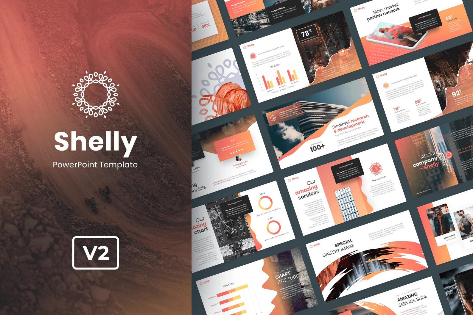 Shelly Powerpoint Template, Business Powerpoint Template, Modern PPT ...