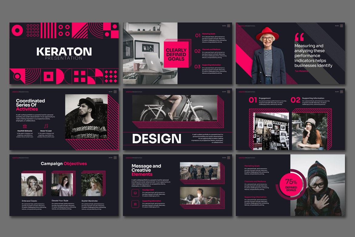 Keraton Powerpoint Template, Modern Powerpoint, Movie Pitch Deck ...