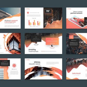 Shelly Powerpoint Template, Business Powerpoint Template, Modern PPT ...