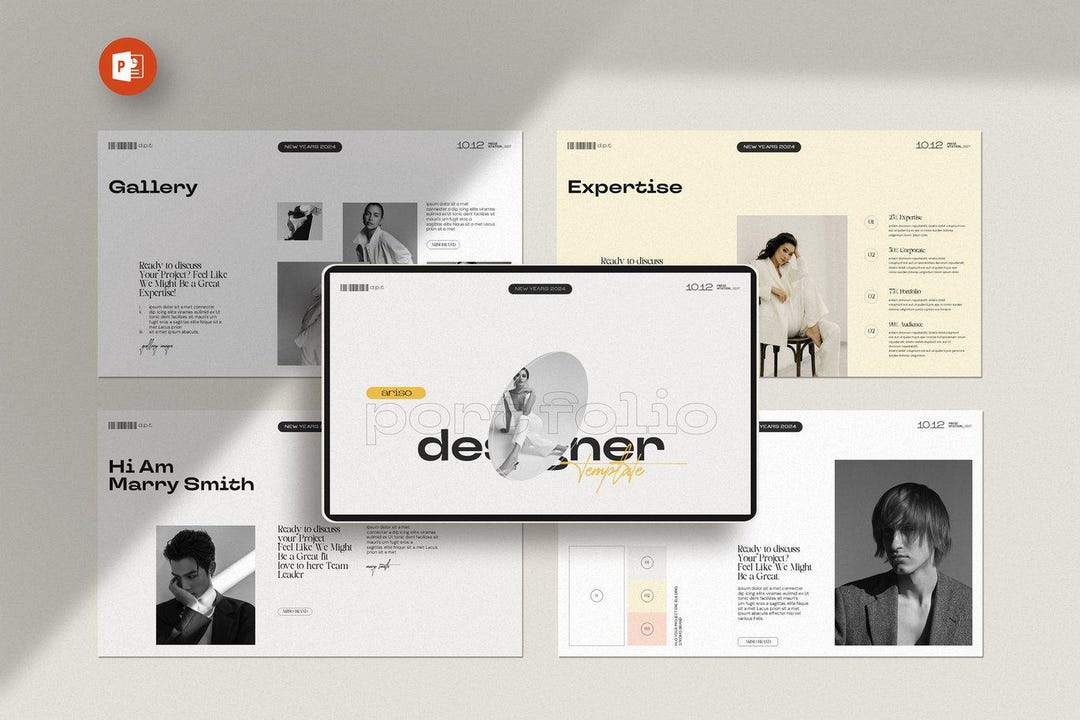 Ariso Portfolio Powerpoint Template – Modern Presentation Design, 22 ...