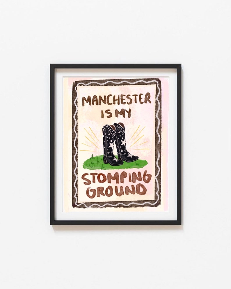 Stomping Ground Customisable Wall Print – Illustrated by Weezy ...